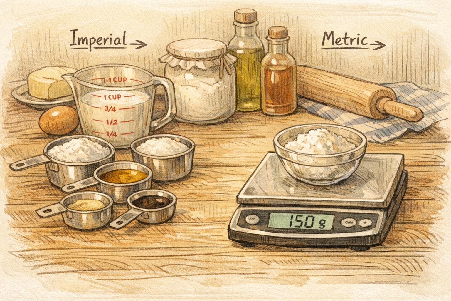 Translating Recipes: Metric vs Imperial Measurements | Blog